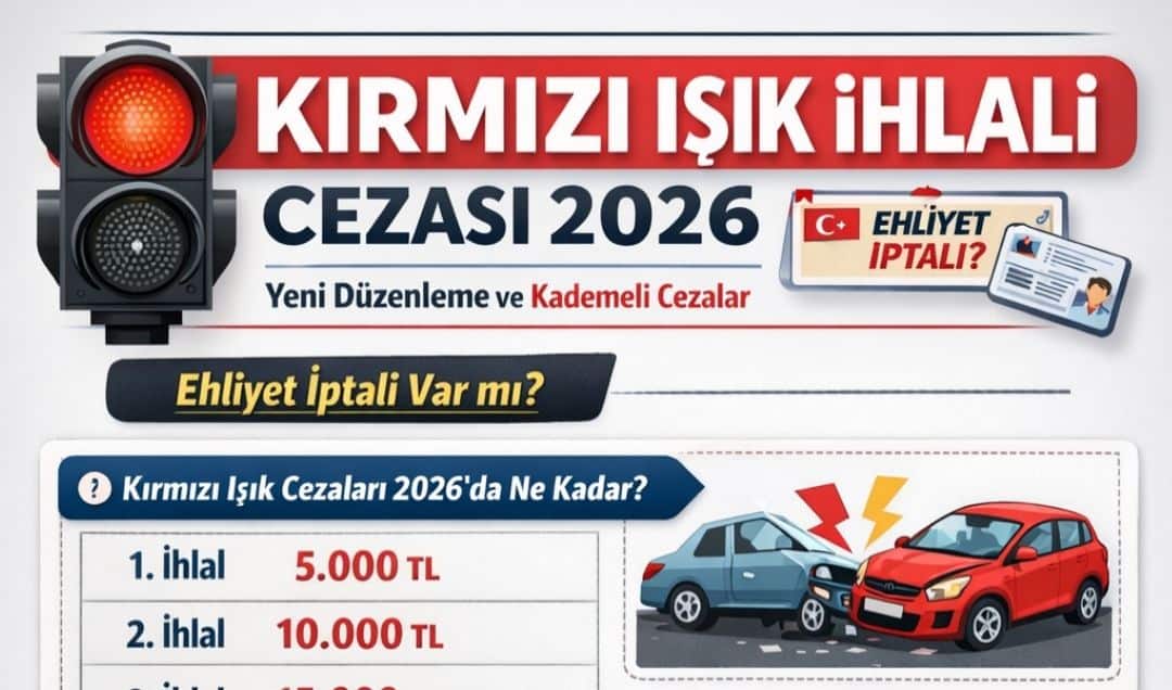 Kırmızı Işık İhlali Cezası 2026